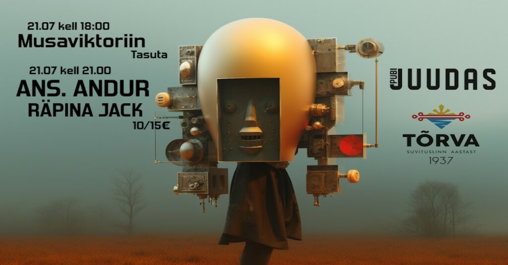 Musaviktoriin. Ans. Andur ja Räpina Jack pubis Juudas - Tõrva Turism