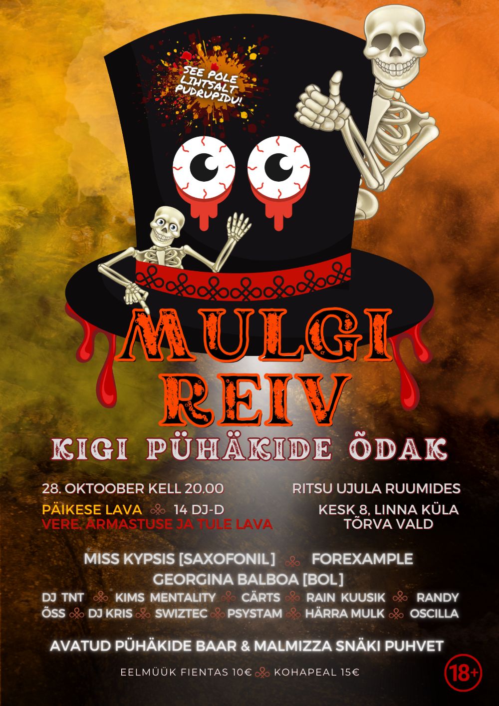 Mulgi Reiv ehk Kigi Pühäkide Õdak - Tõrva Turism