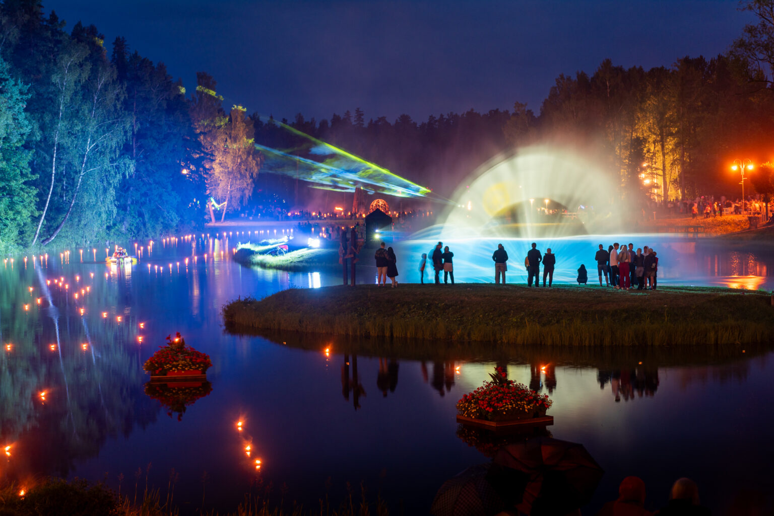 Estonia's largest open-air spectacle of fire, water and music, Tõrva ...